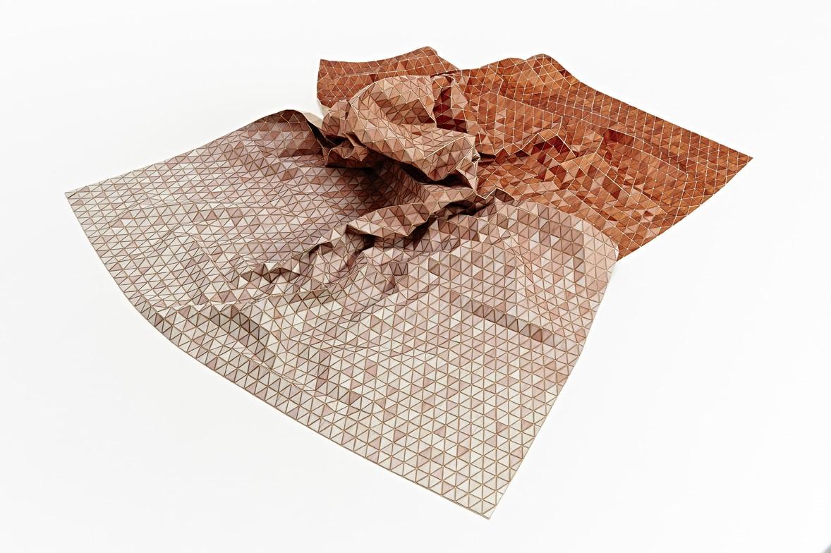 Wooden textiles transform wood into flexible surfaces | Woodworking Network